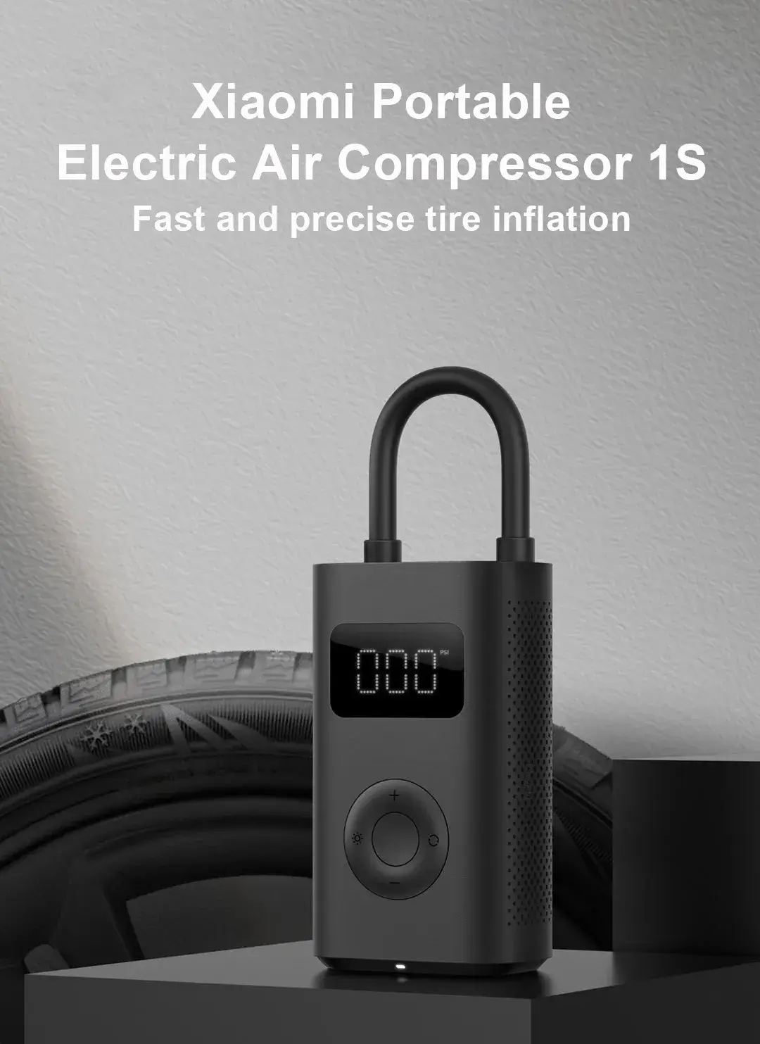 Xiaomi Electric Air Compressor – Portable Tire Inflator with Digital ...